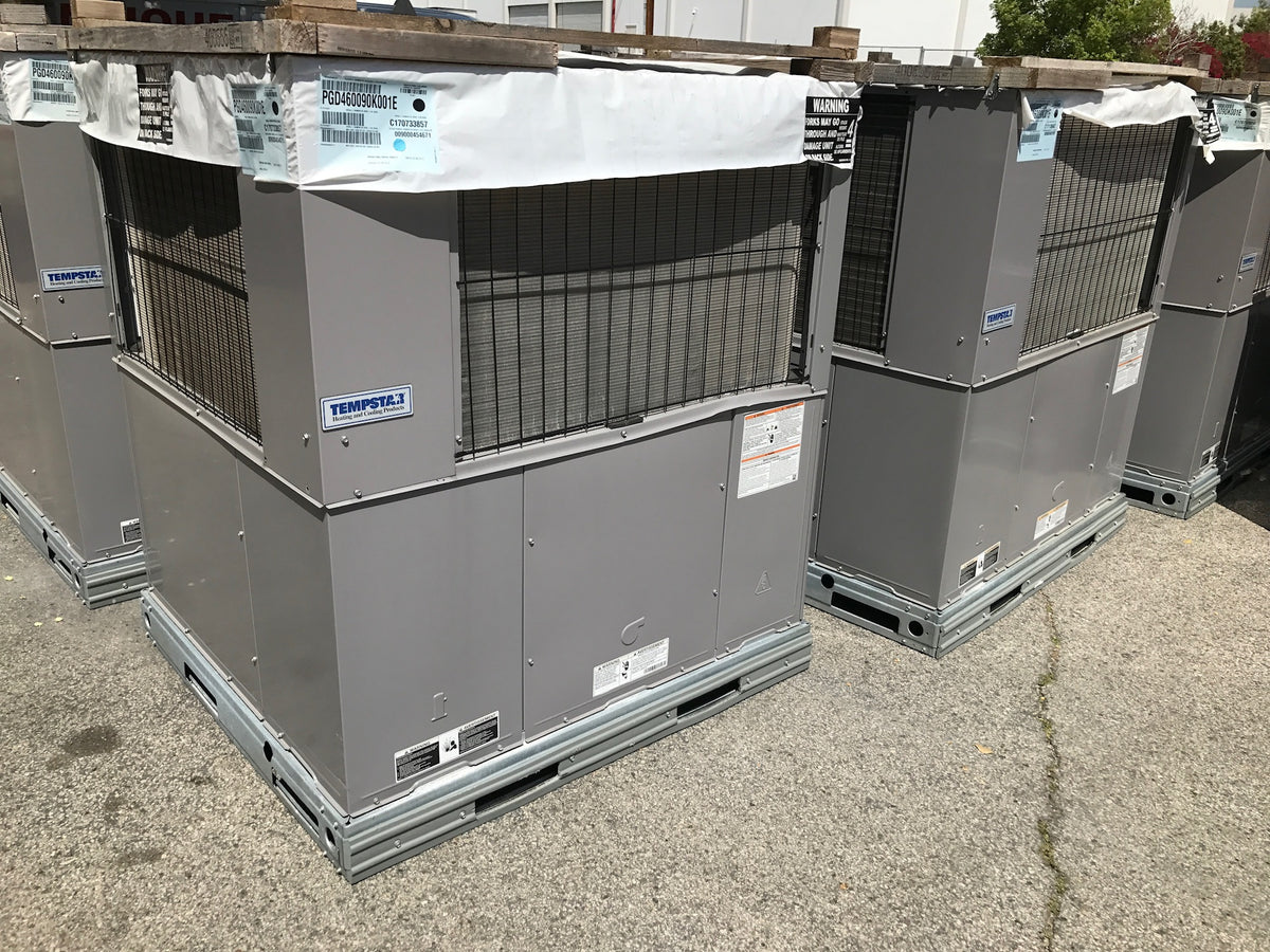 ICP HEIL TEMPSTAR 5 TON PACKAGED UNIT 14 SEER 230V 1-PHASE GAS HEATER ...