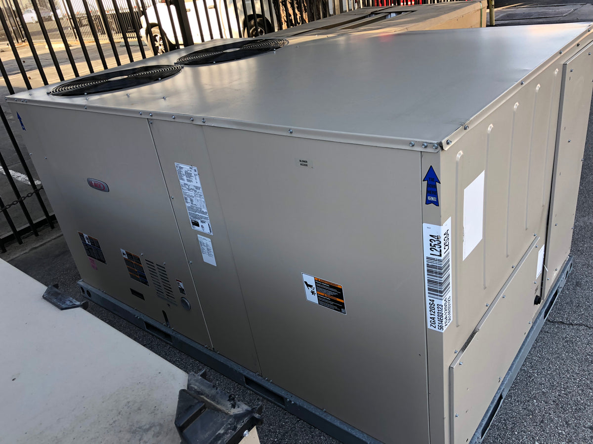 LENNOX 10 TON PACKAGE UNIT ECONOMIZER 208/230V 3PH GAS/ELEC AC HEAT ZG ...